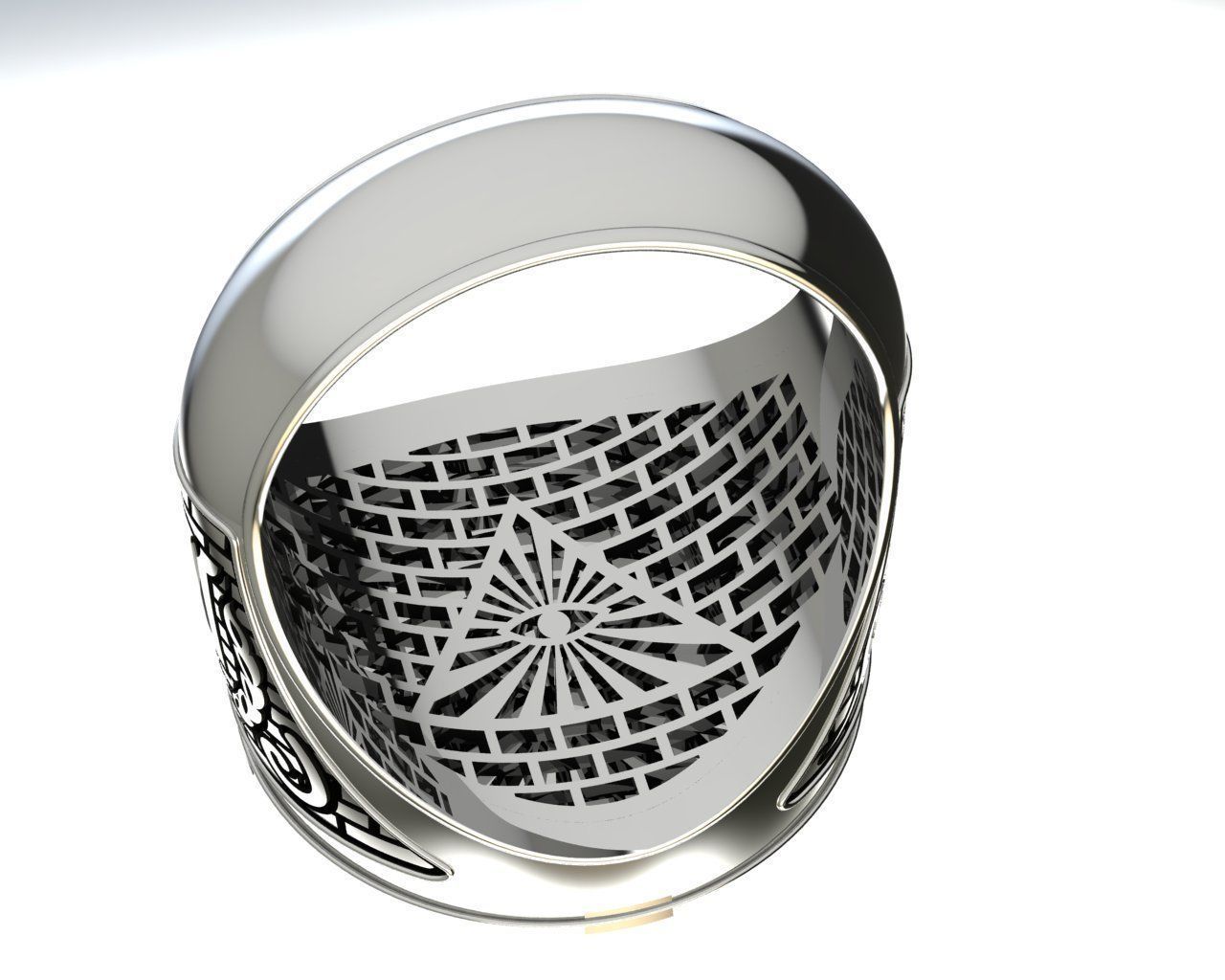 Mens ring STL 3D model 3D printable | CGTrader