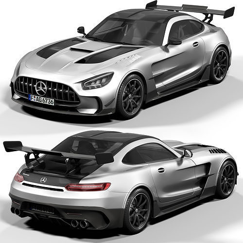 Mercedes Benz AMG GT 3D model | CGTrader