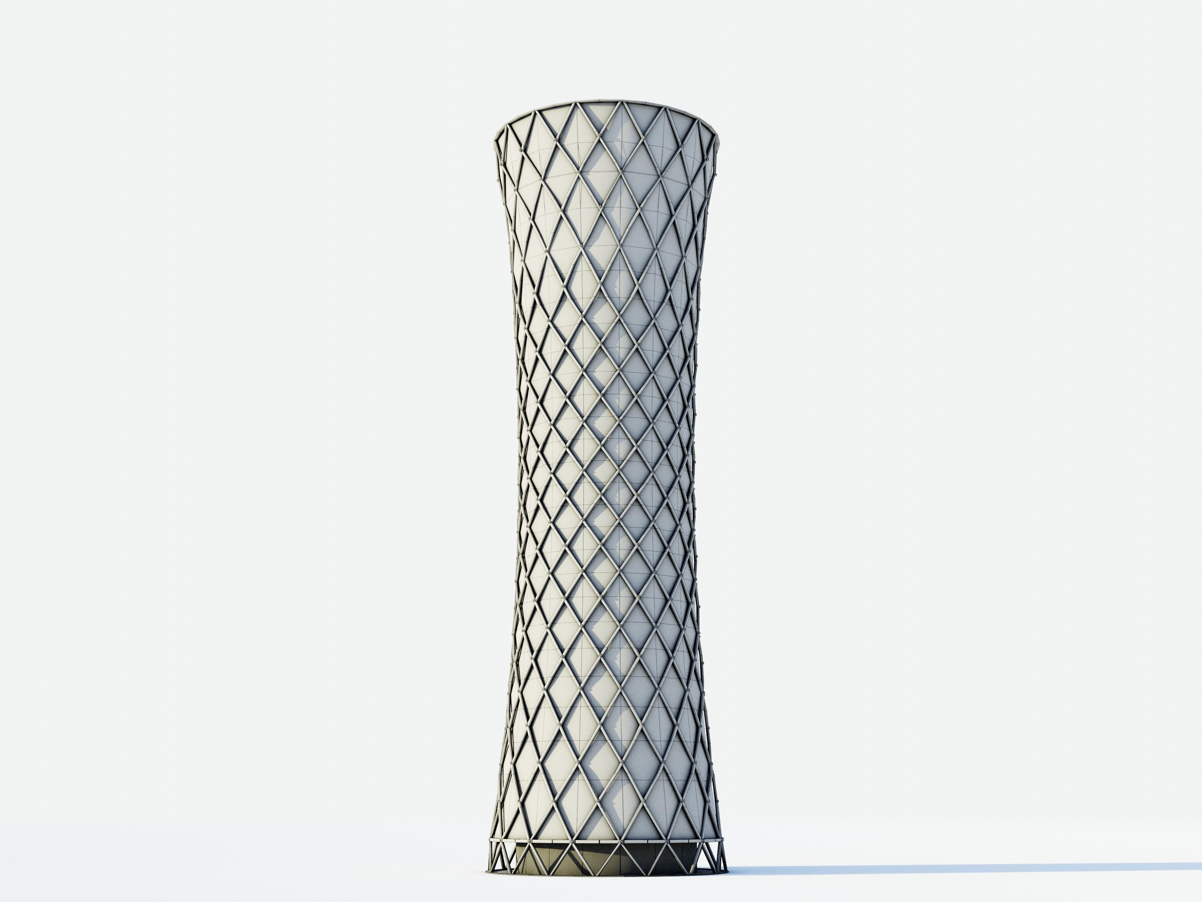 3D model tornado tower - doha Qatar VR / AR / low-poly | CGTrader