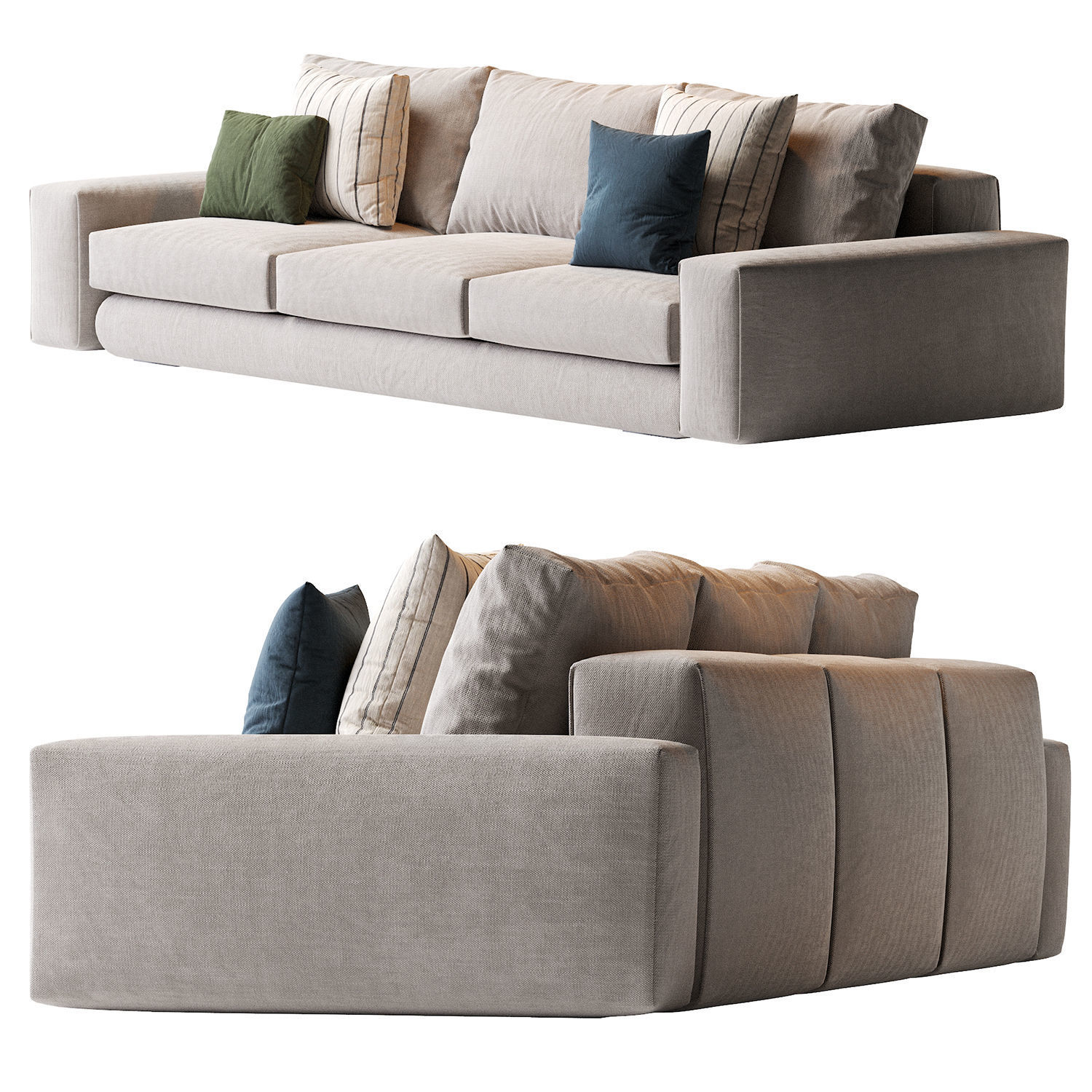 Hudson Sofa 3D model | CGTrader