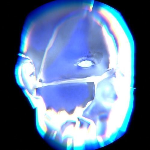 Fragmented Ice on Human Face 3D model | CGTrader