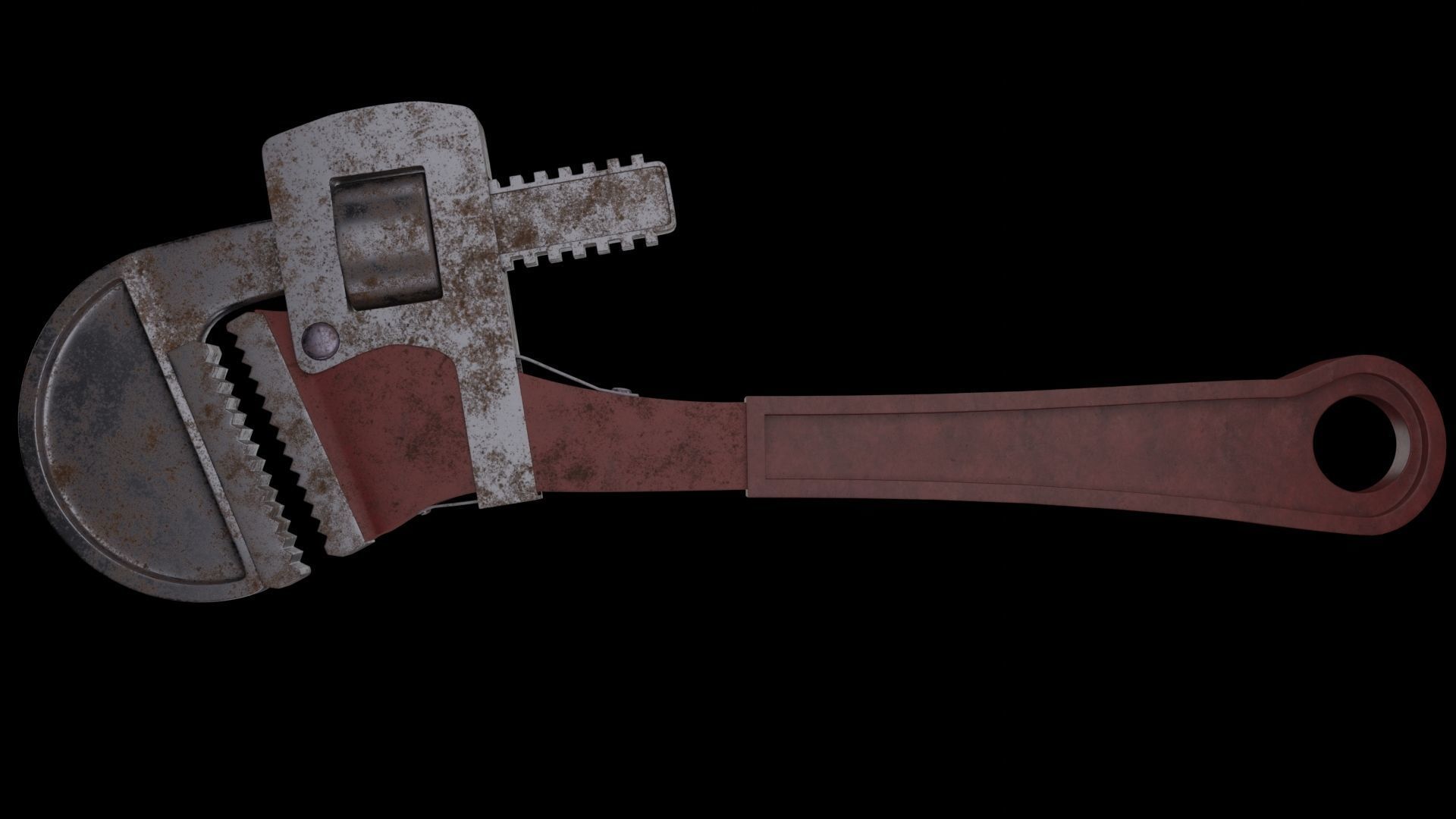 Old wrench 3D Model 3D model | CGTrader