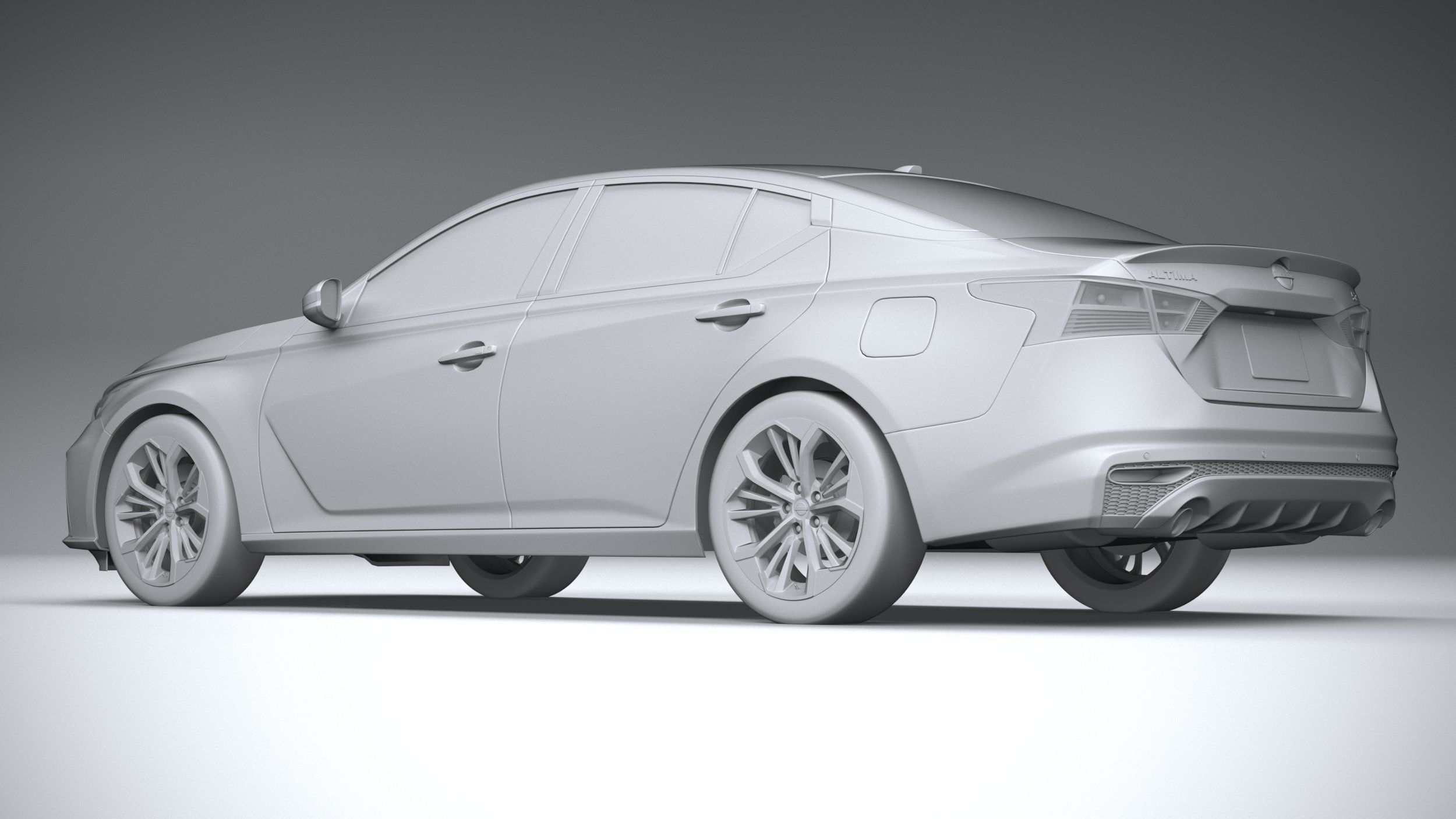 Nissan Altima SR 2023 3D model | CGTrader