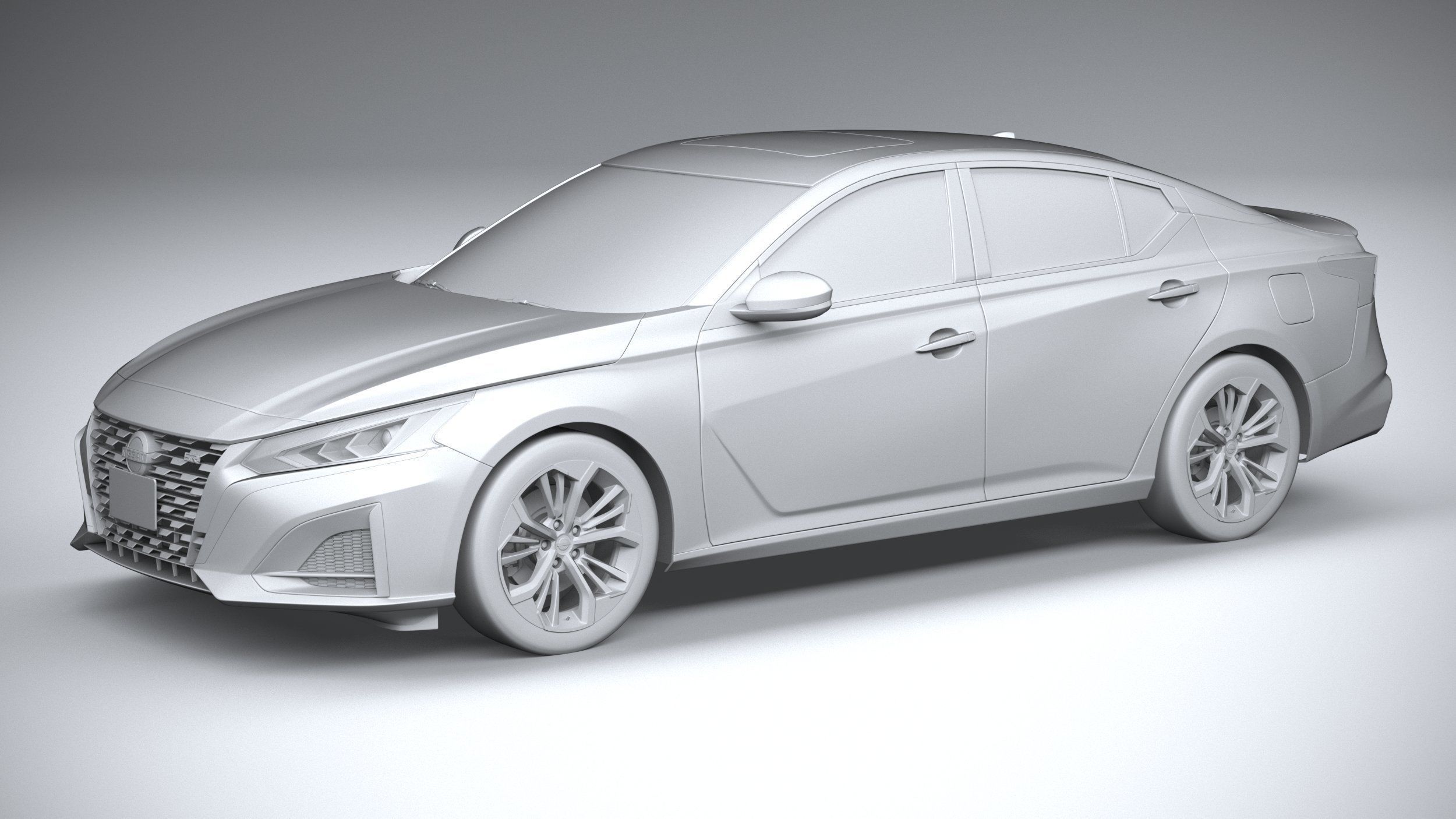 Nissan Altima SR 2023 3D model | CGTrader