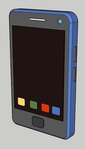 Mobile cell phone 3D model | CGTrader