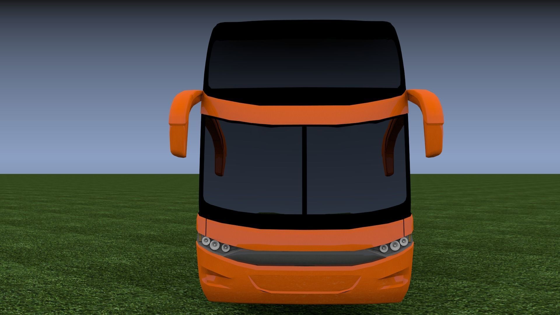 3D model Bus Marcopolo Paradiso G7 1800 VR / AR / low-poly | CGTrader