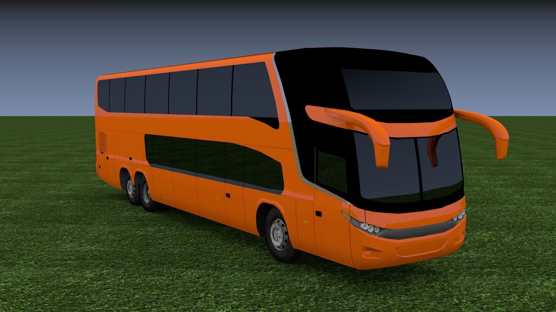 3D model Bus Marcopolo Paradiso G7 1800 VR / AR / low-poly | CGTrader