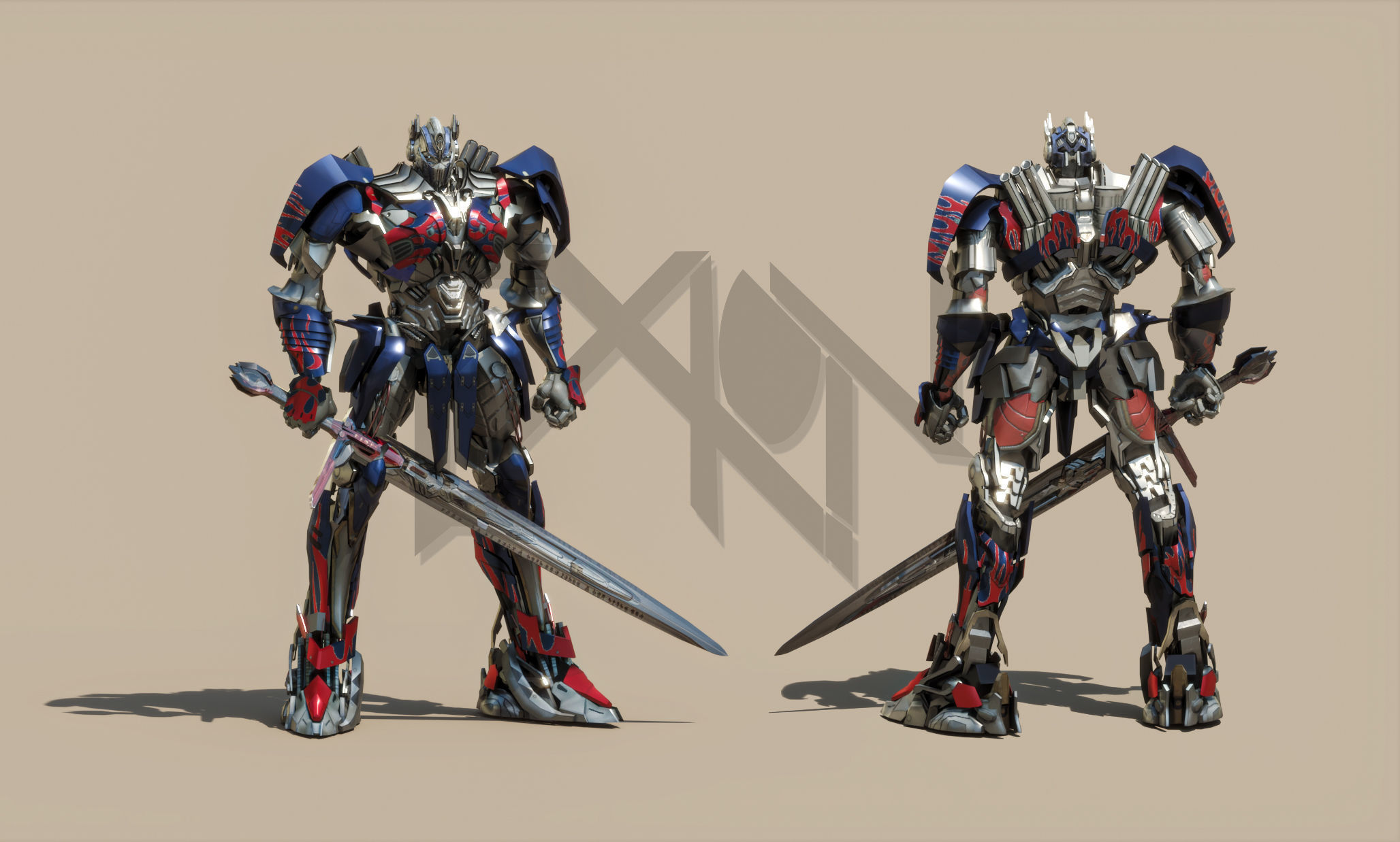 3D model Transformers Optimus Prime DLX TLK VR / AR / low-poly | CGTrader