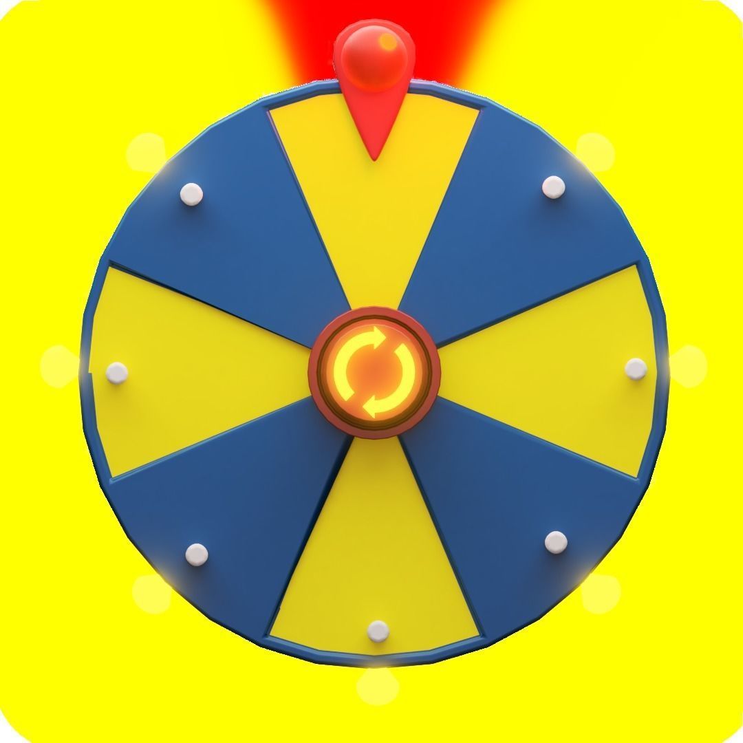 3D model Slot Machine and Spinning Wheel VR / AR / low-poly | CGTrader