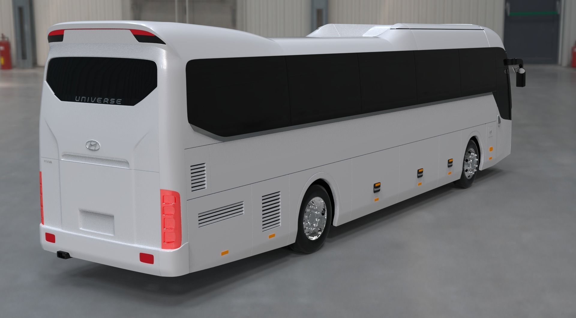 Hyundai Universe Luxury 3D Model 3D model | CGTrader