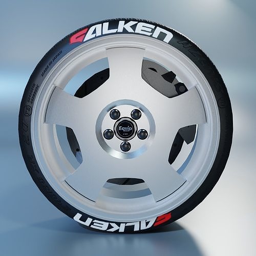 3D model Work Lanvec Wheel VR / AR / low-poly | CGTrader