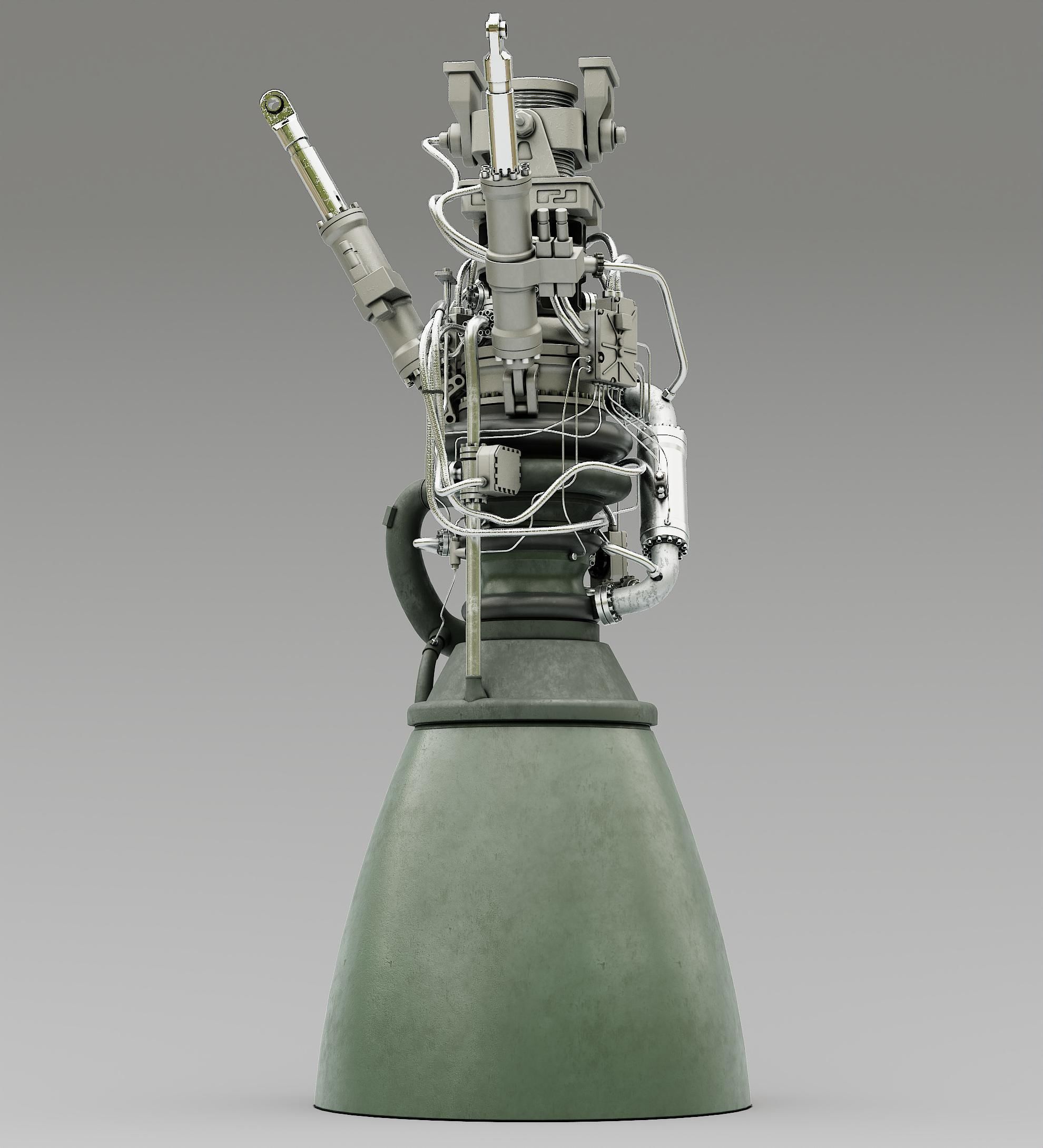 Rocket Engine 3D model | CGTrader