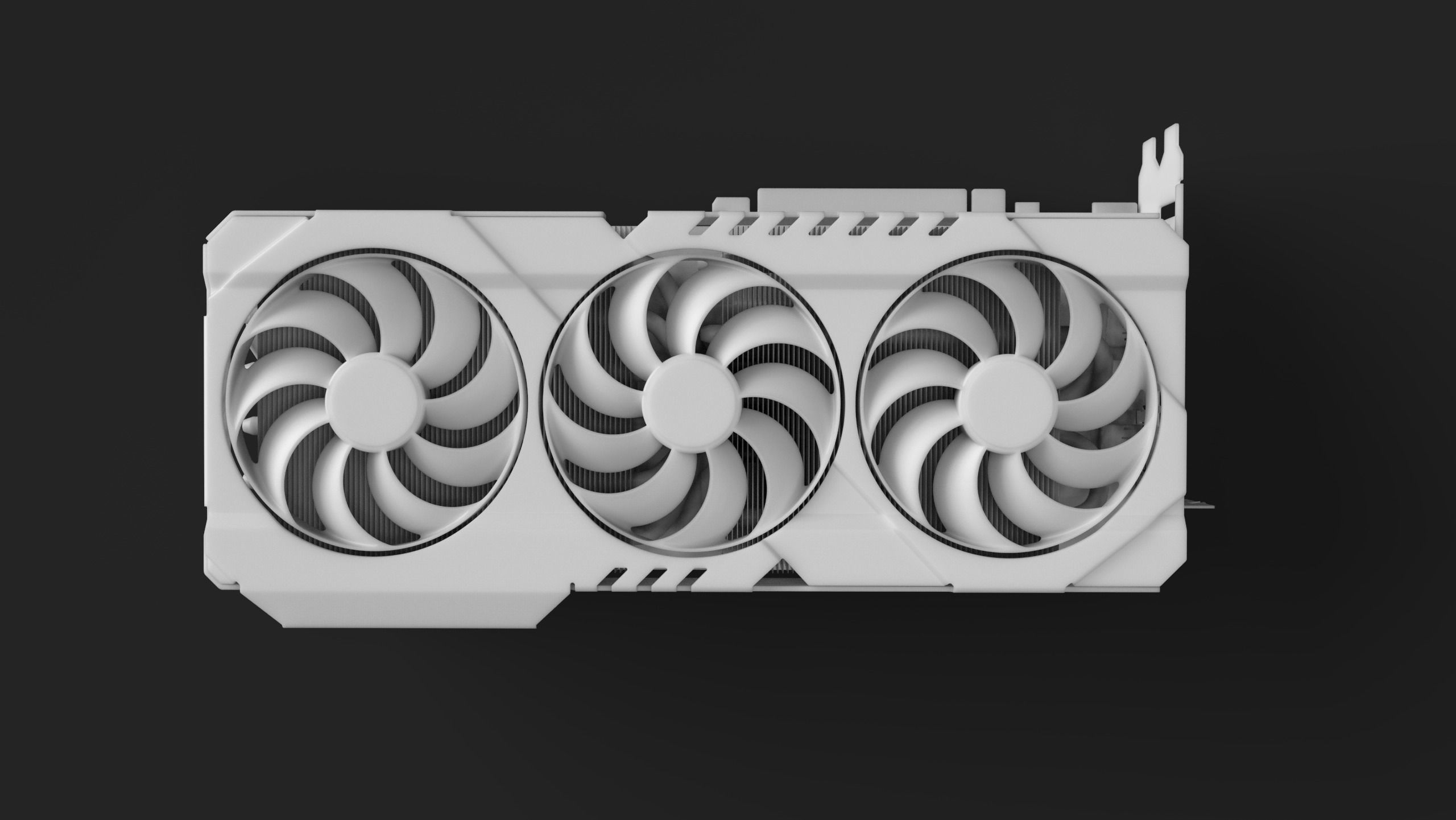GPU RTX 3070 TI - High Quality 3D model | CGTrader