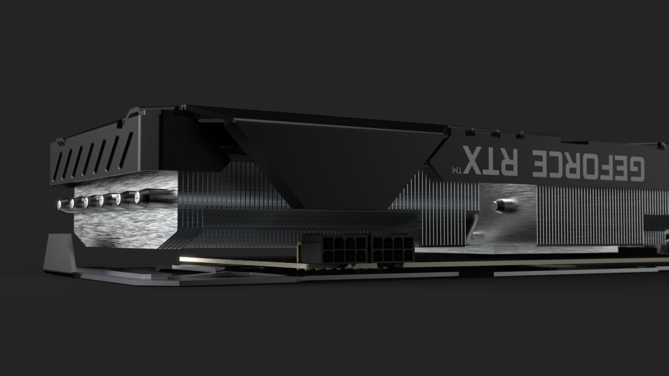 GPU RTX 3070 TI - High Quality 3D model | CGTrader