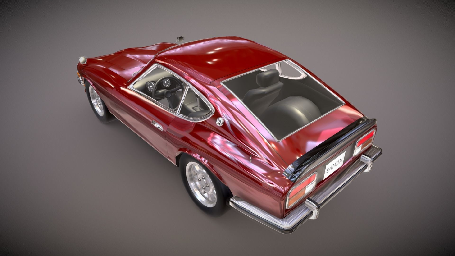 3D model Nissan 240z VR / AR / low-poly | CGTrader