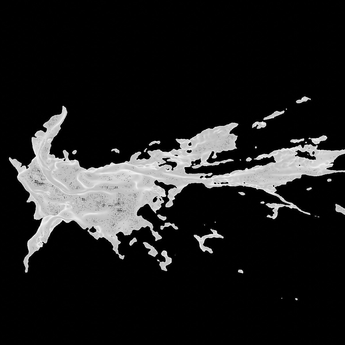 Animated Blood Burst 5 3D model animated | CGTrader