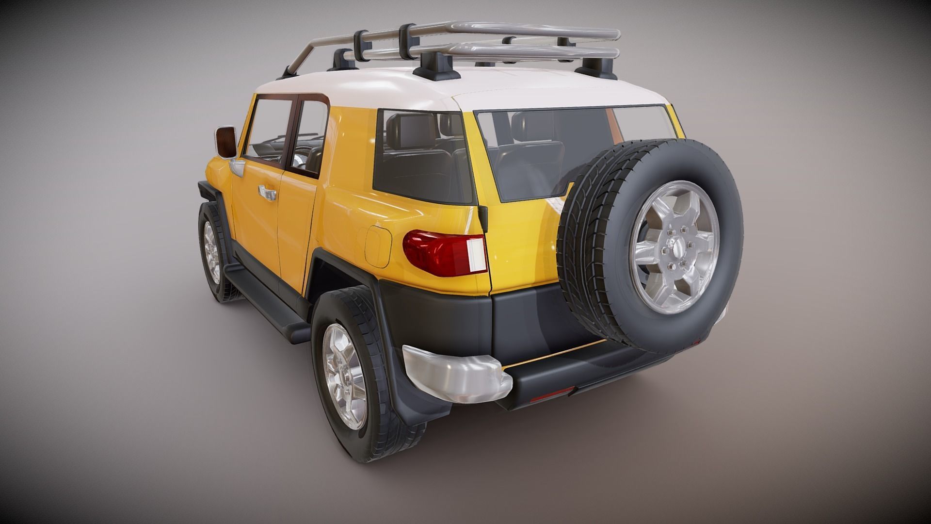 Toyota FJ Cruiser 3D model | CGTrader