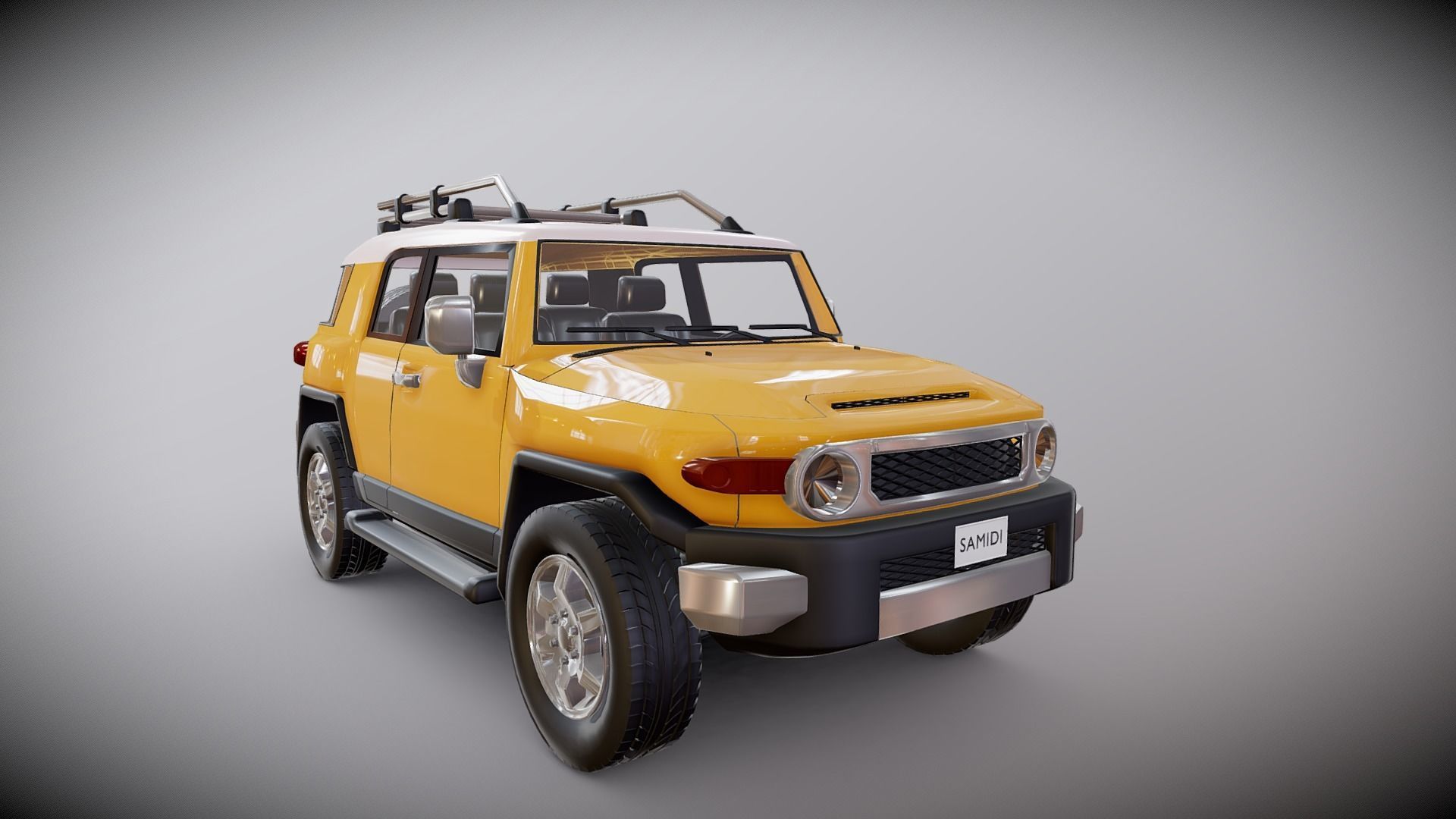 Toyota FJ Cruiser 3D model | CGTrader