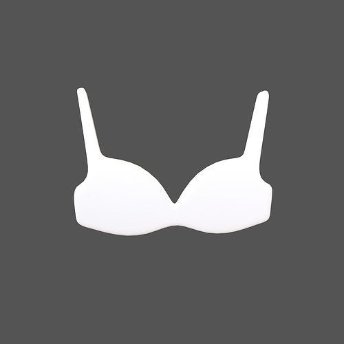 3D model Bra Symbol v1 002 VR / AR / low-poly | CGTrader