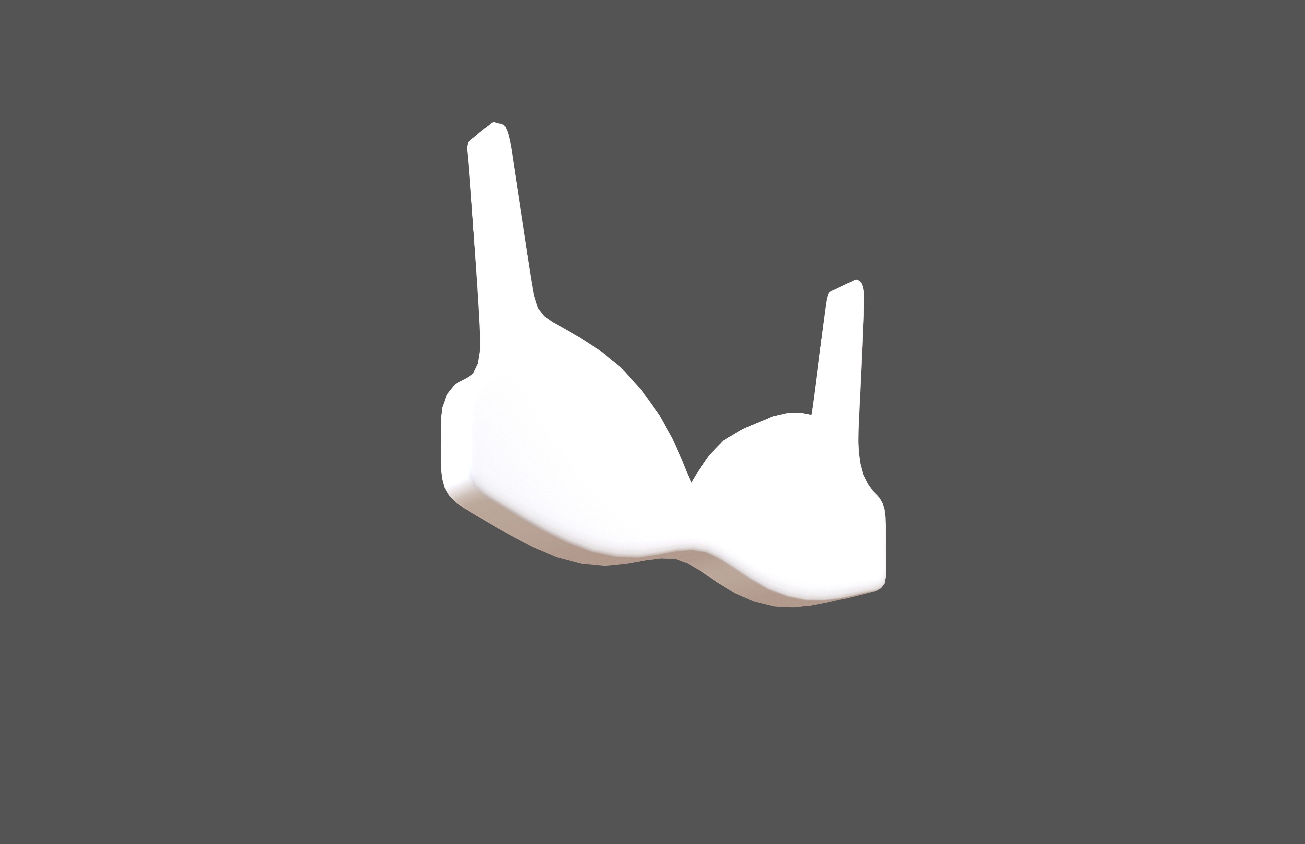 3D model Bra Symbol v1 002 VR / AR / low-poly | CGTrader