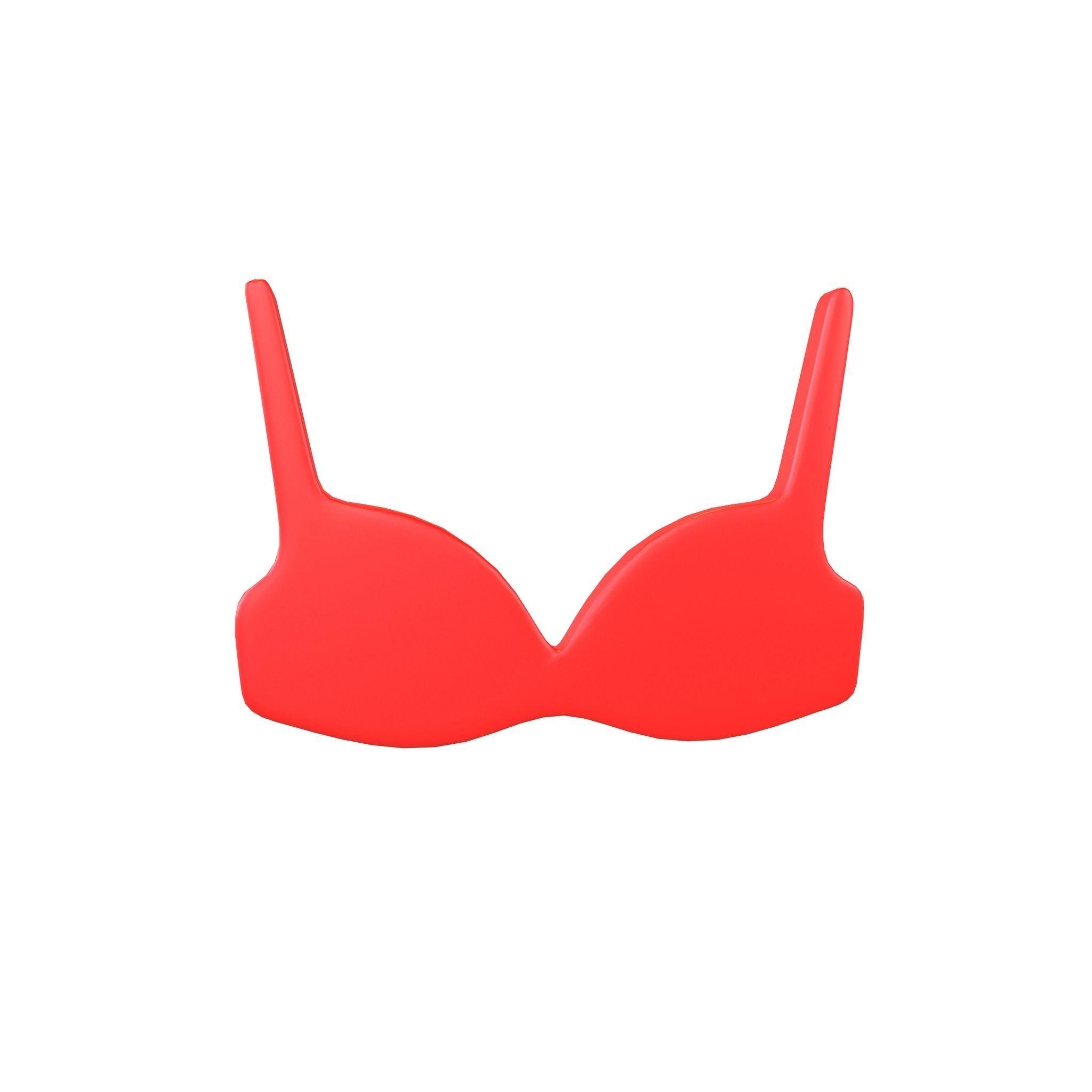 3D model Bra Symbol v1 003 VR / AR / low-poly | CGTrader