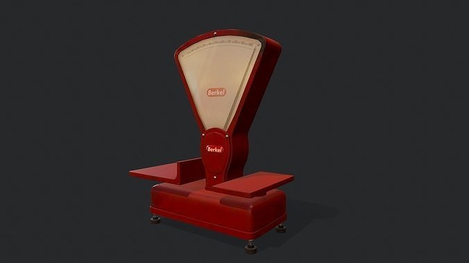3D model Vintage Scales - Tutorial Included VR / AR / low-poly | CGTrader