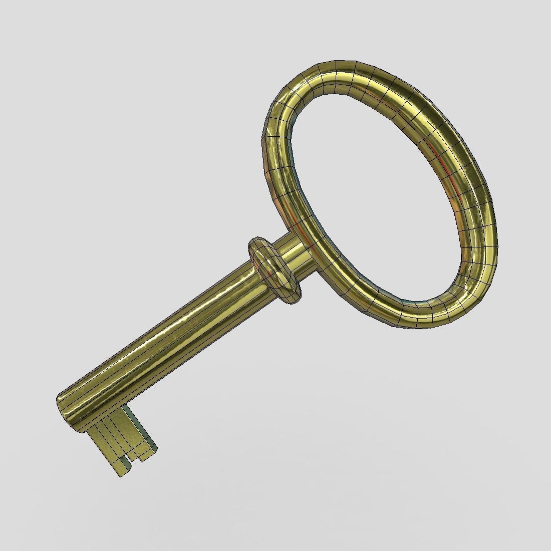 CC0 - Key 9 free VR / AR / low-poly 3D model | CGTrader