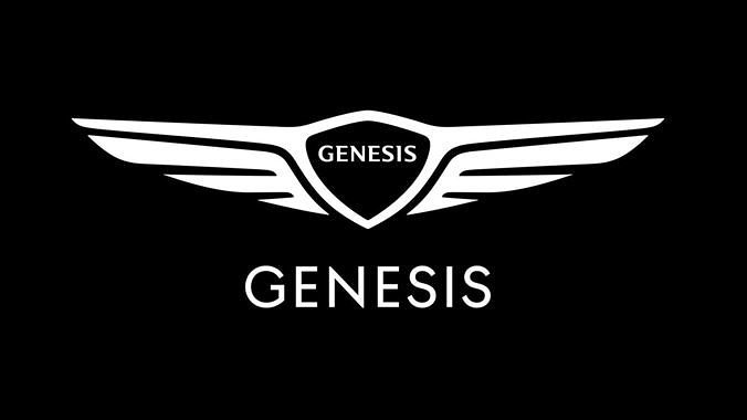 Genesis Logo free 3D model | CGTrader