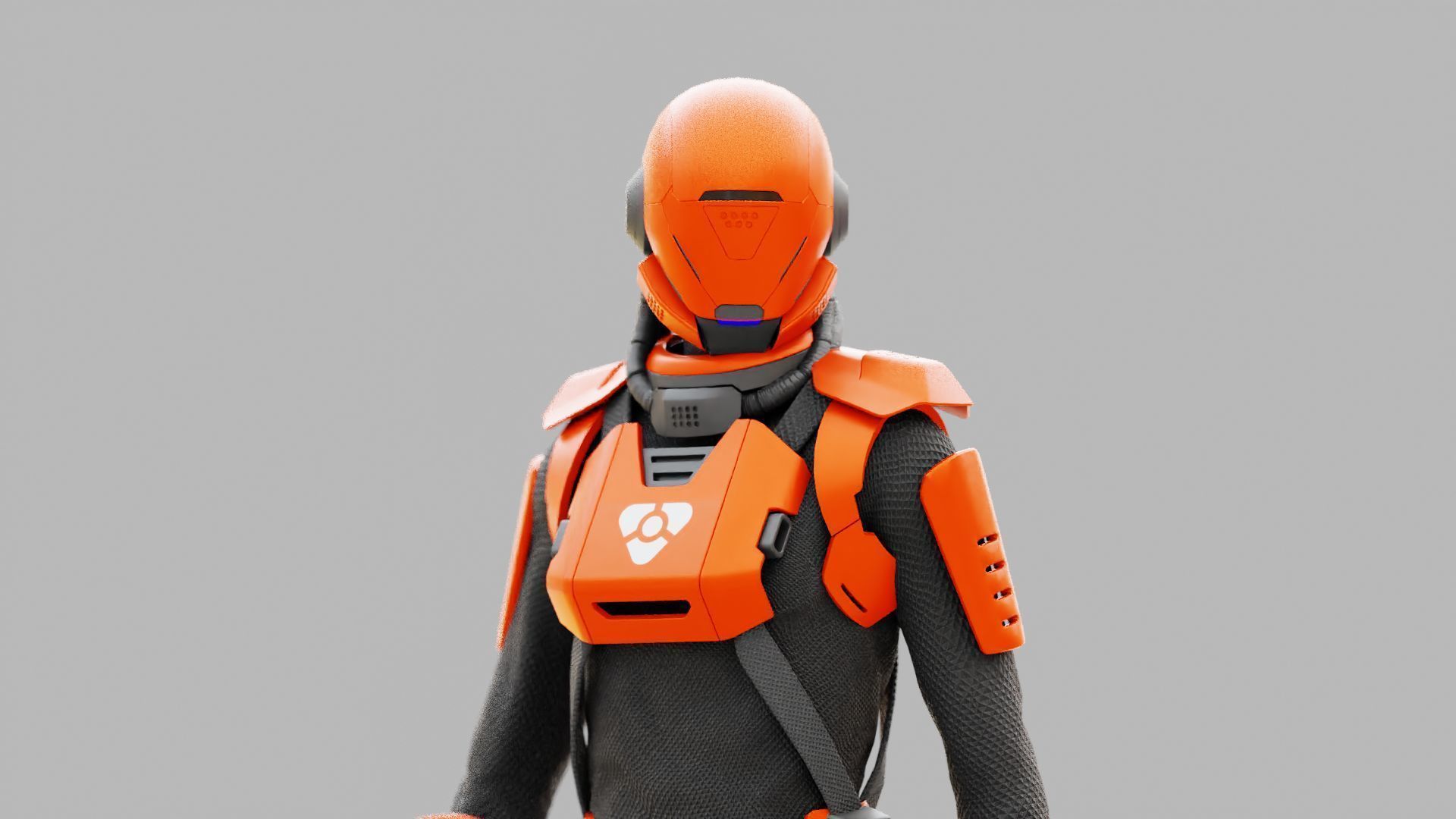 MARS MISSION SUITE RIGGED 3D model rigged | CGTrader