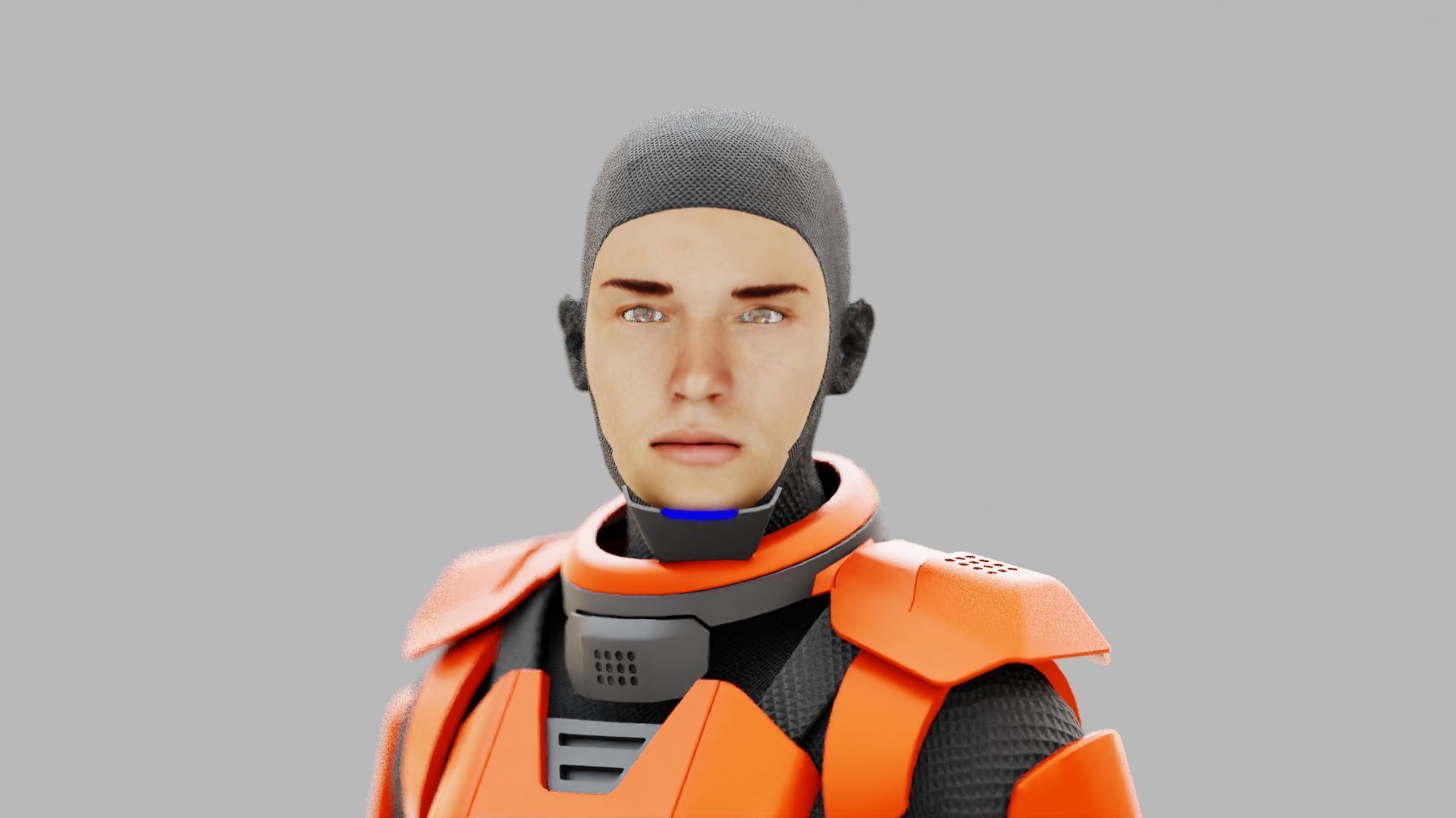 MARS MISSION SUITE RIGGED 3D model rigged | CGTrader