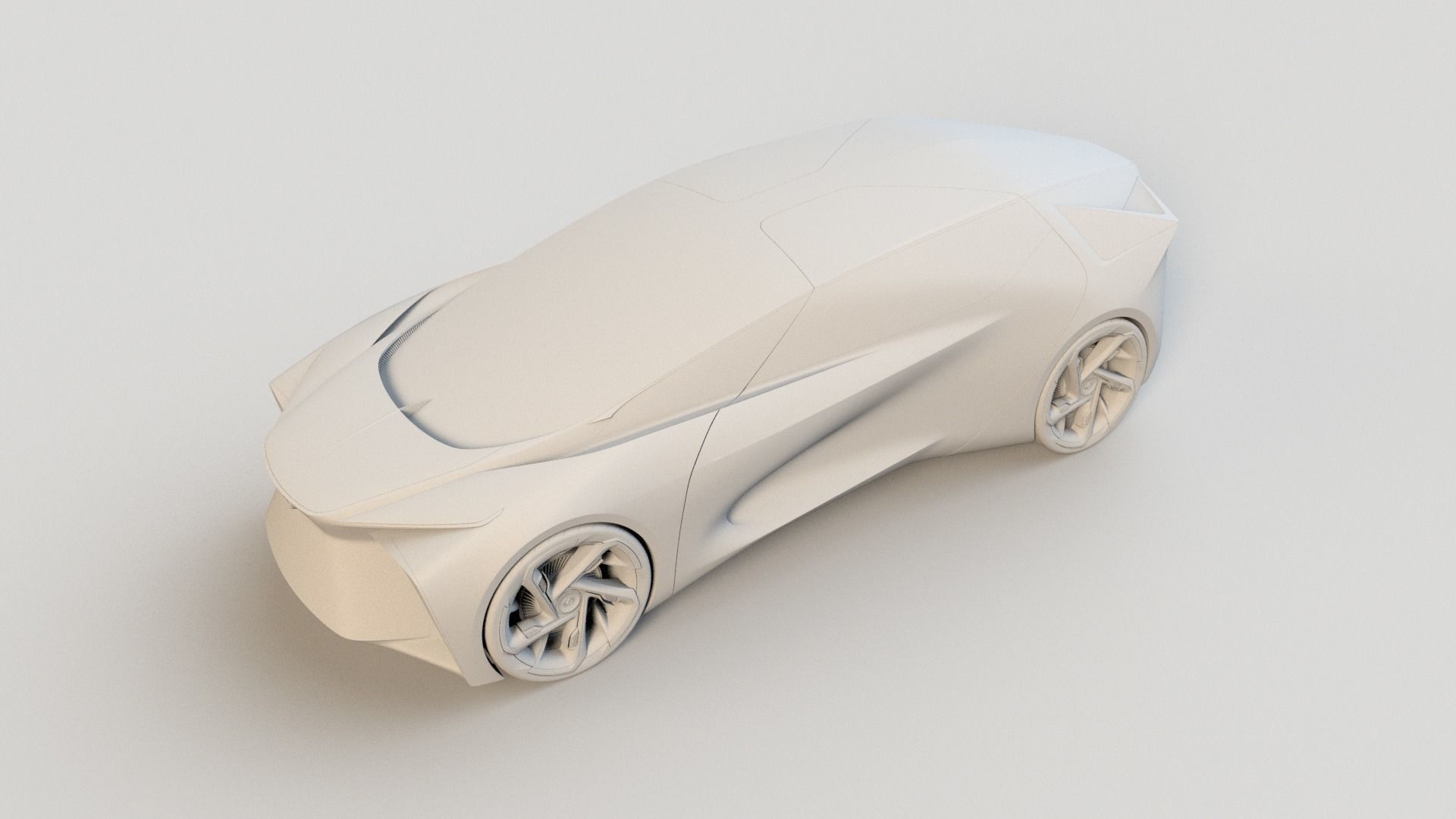 LEXUS LF-30 electric concept car model made by C4D OCtane 3D model ...