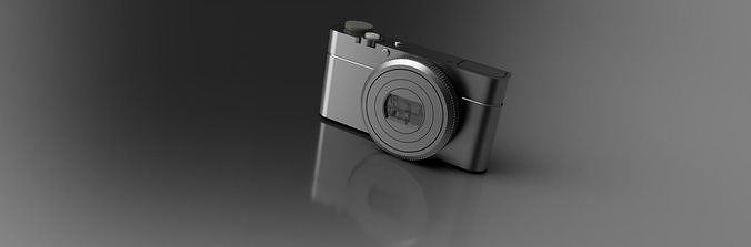 Compact mirrorless cameras 3D model | CGTrader