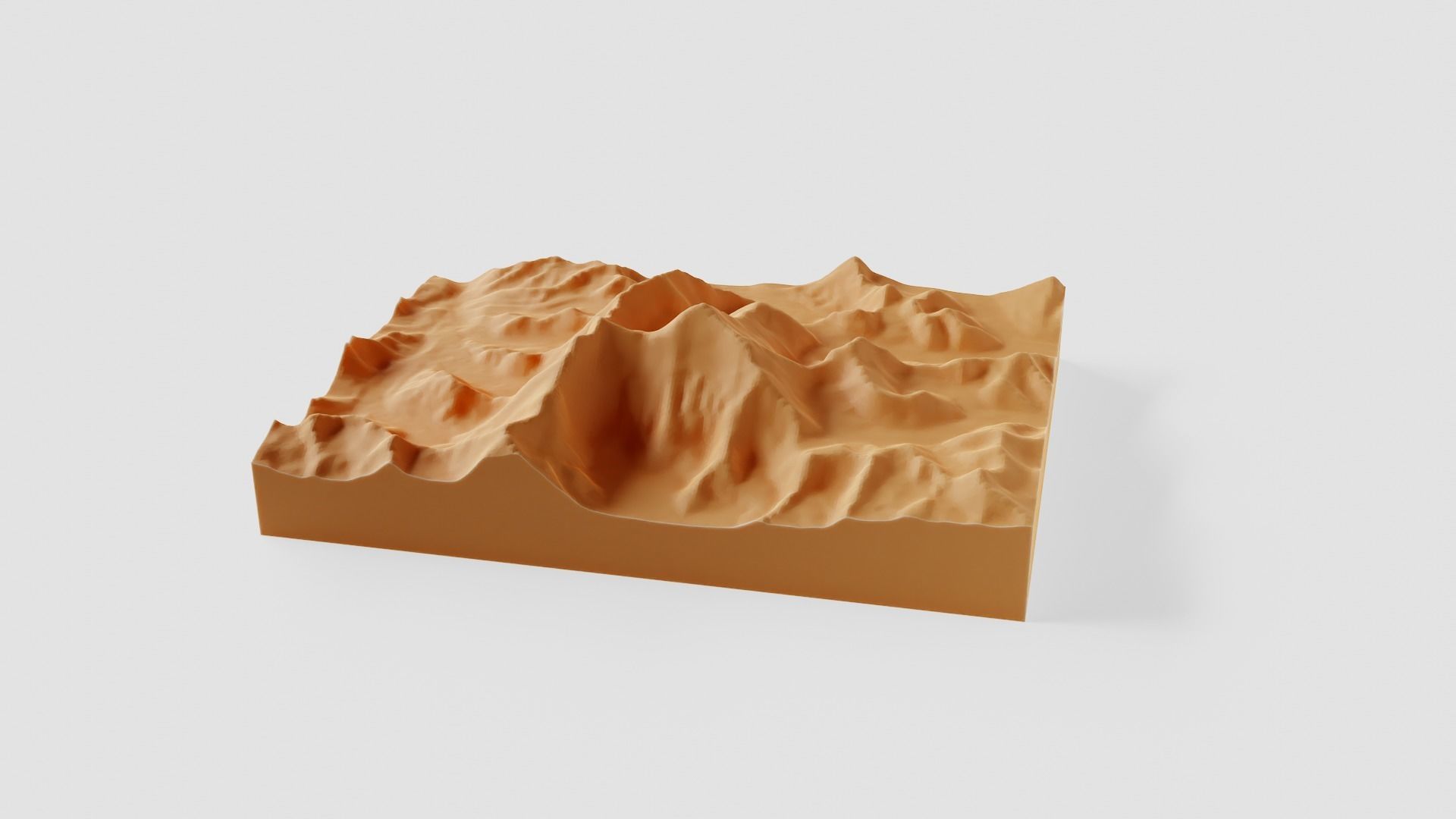 Mount Everest 3D model 3D printable | CGTrader
