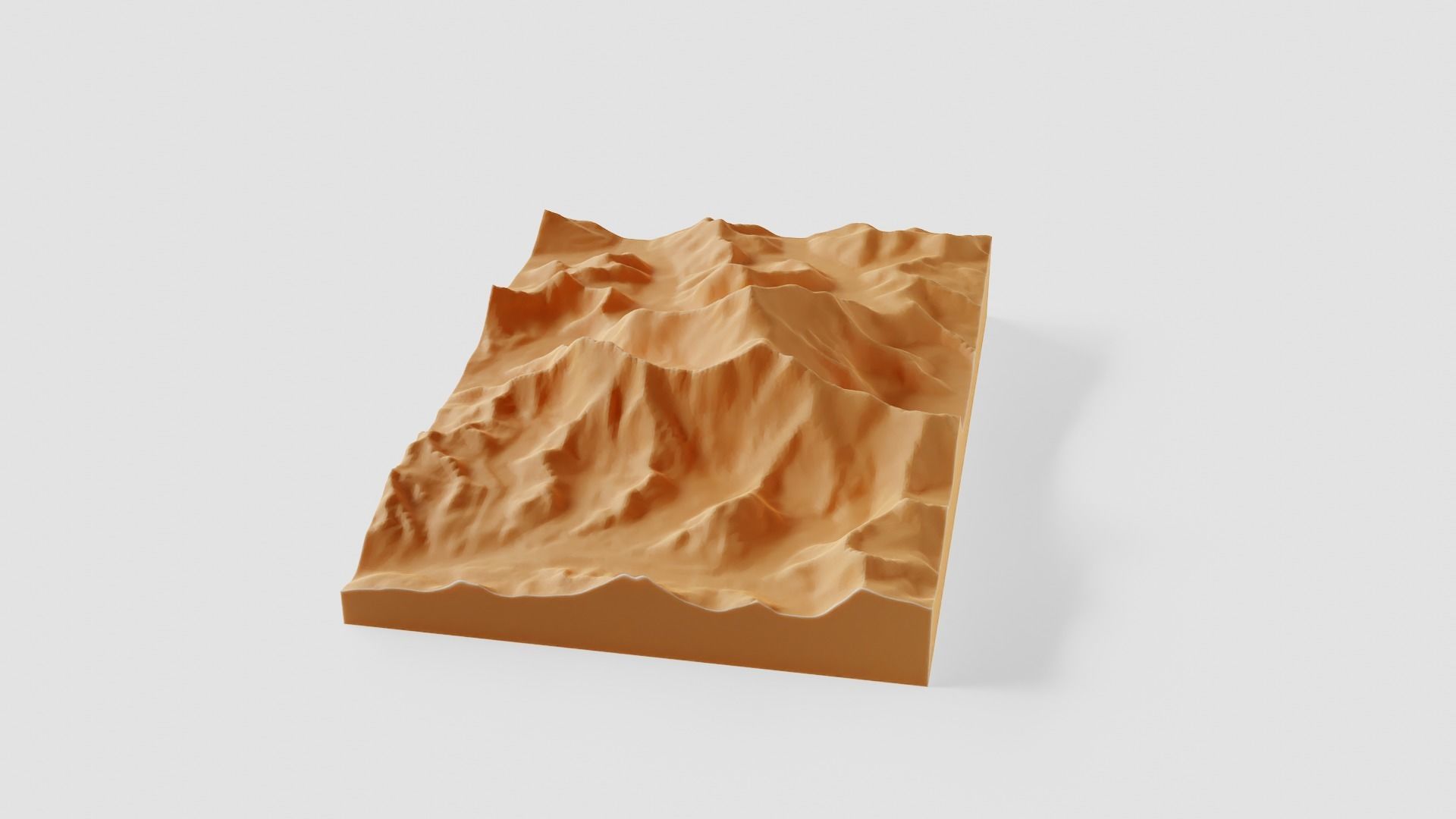 Mount Everest 3D model 3D printable | CGTrader