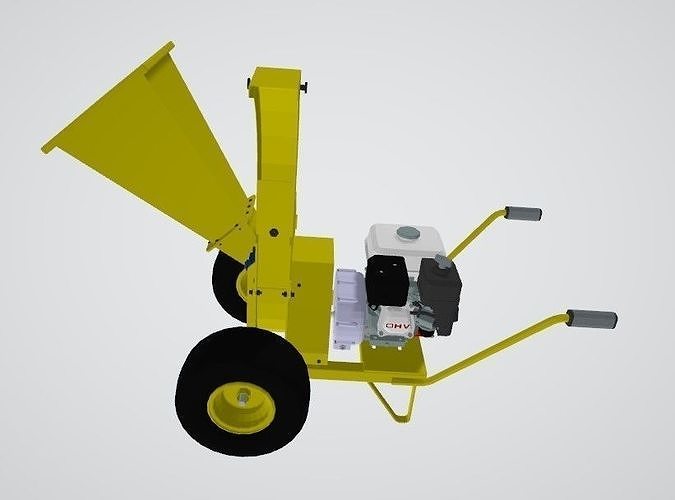 Wood Chipper free 3D model | CGTrader
