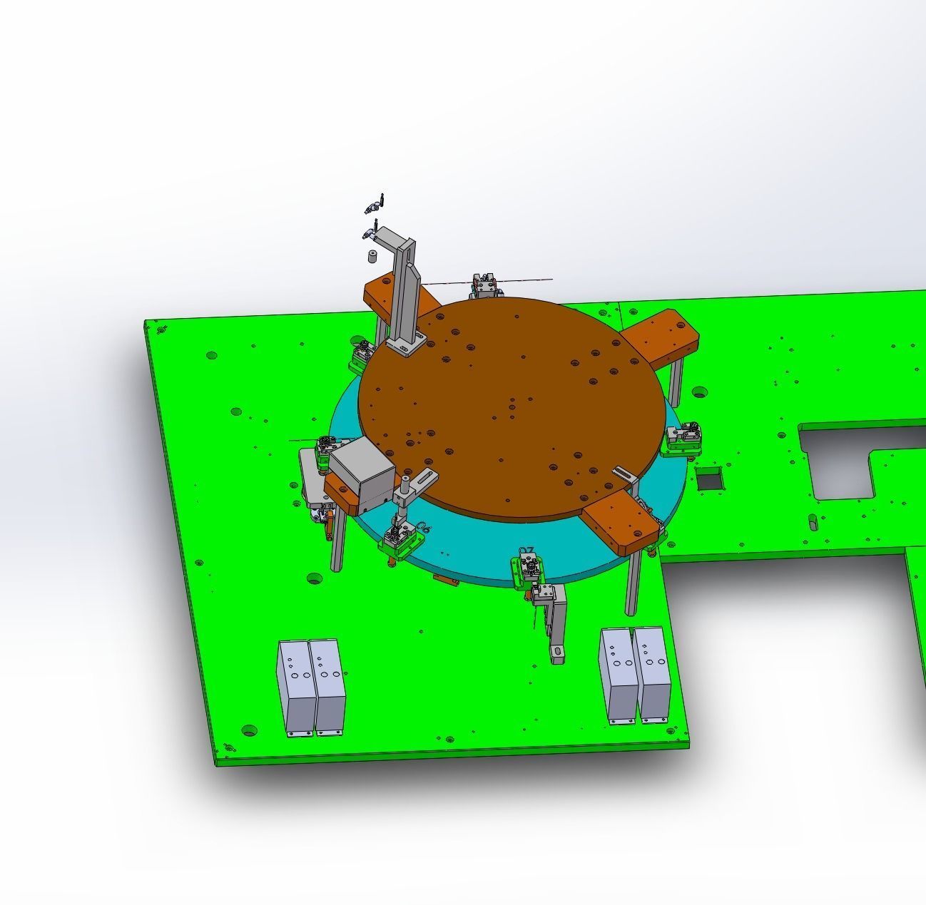 Tray curing automatic loading and unloading machine 3D model | CGTrader