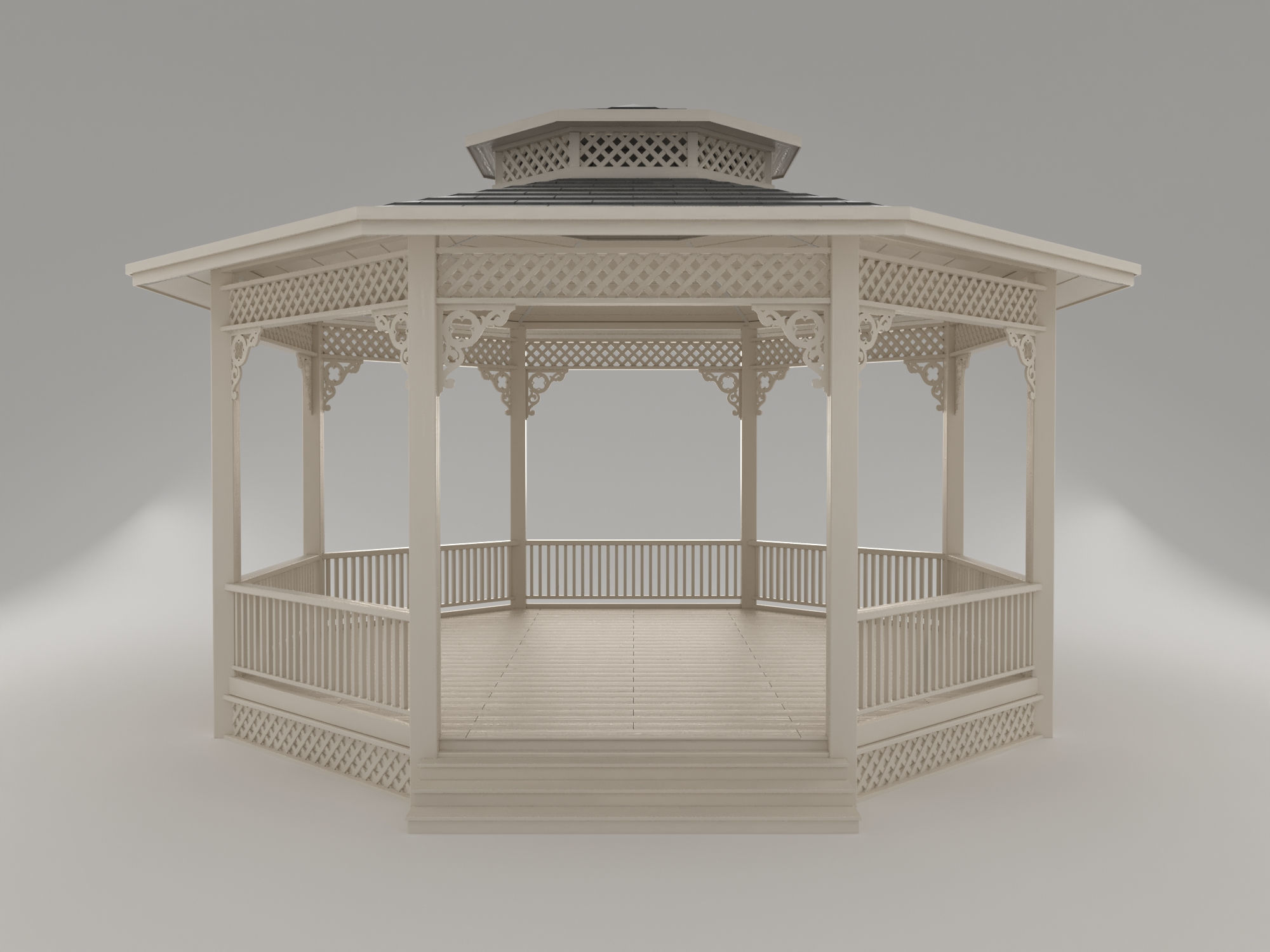 Gazebo 3D model | CGTrader