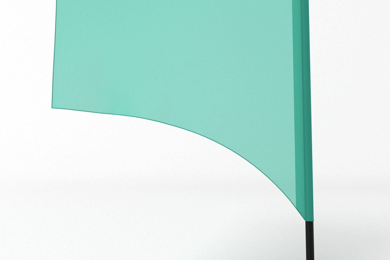 Feather Flag Banner 3D model | CGTrader