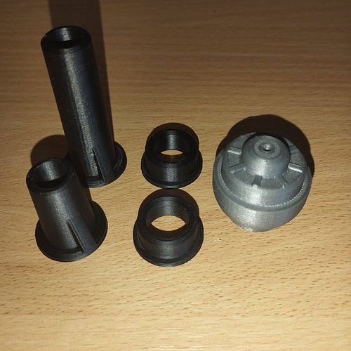 Complete set of gearbox bushings Skoda Octavia Tour VW Golf 4 3D model ...