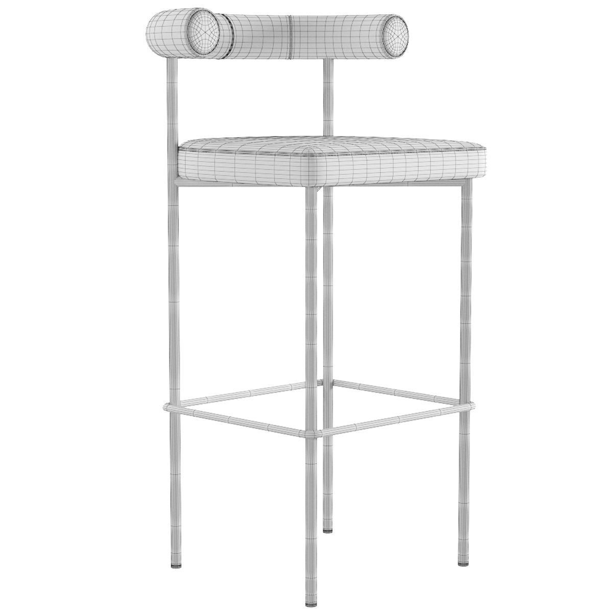 Kashmir Stool Simon James 3D model | CGTrader