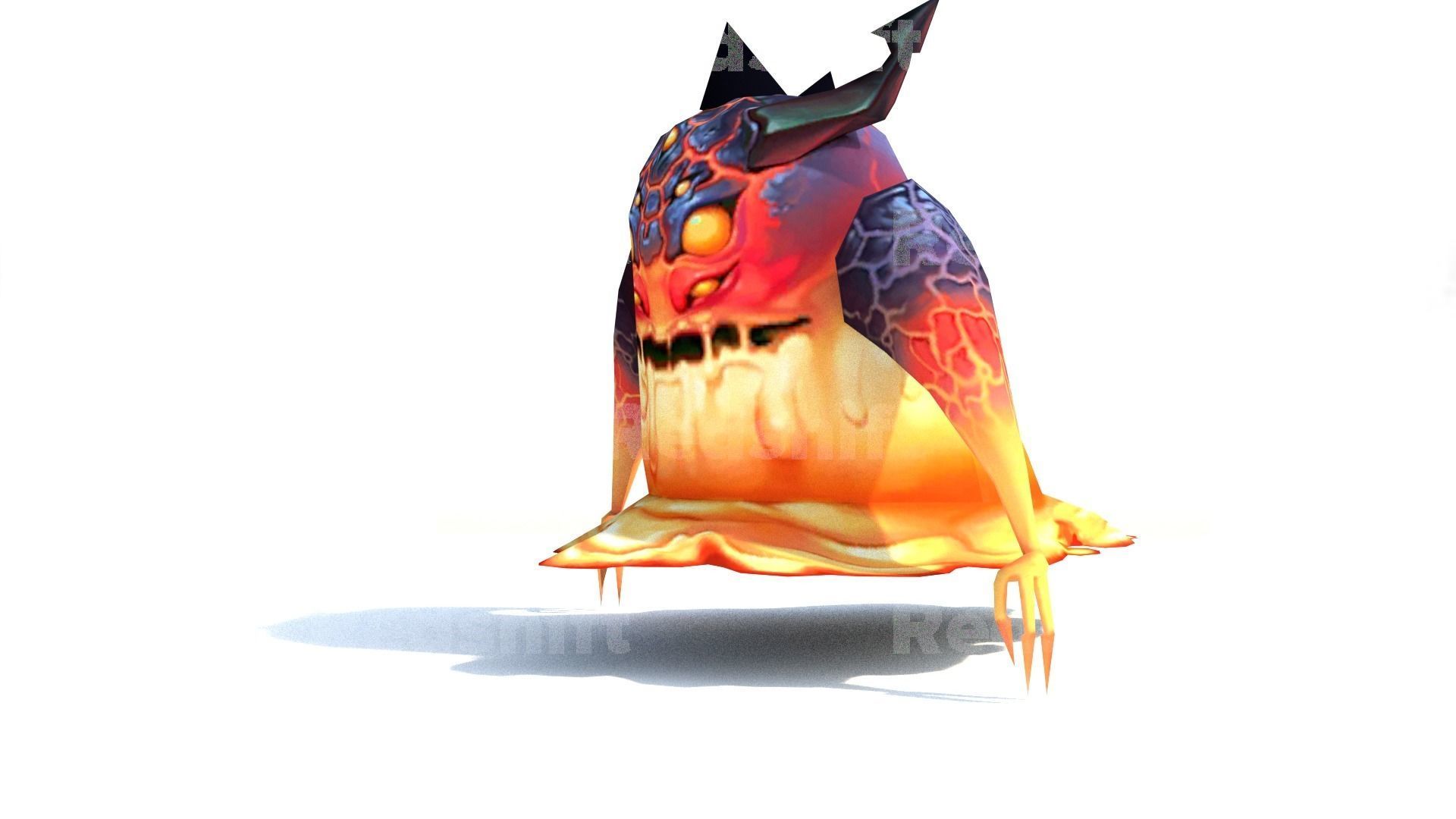 Magma monster monster magma 3D model | CGTrader