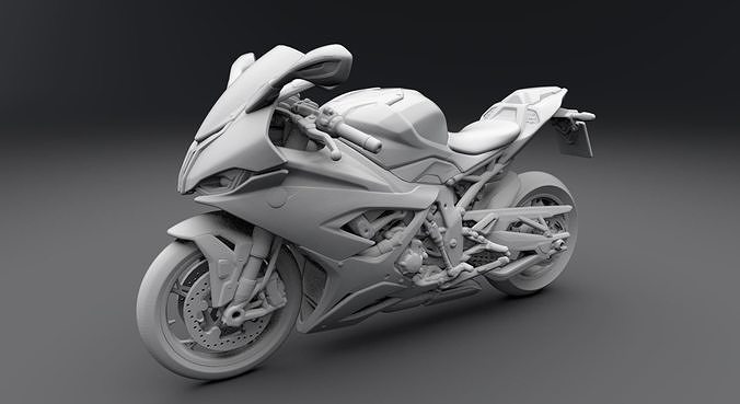 Sbike small scale model 3D model 3D printable | CGTrader