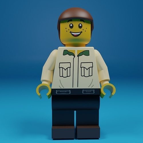 Lego 3d model 3D model | CGTrader