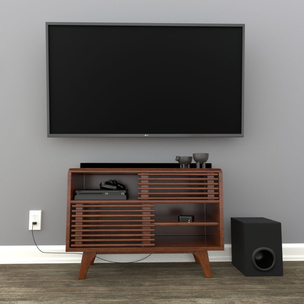 3D model Display stand tv stand VR / AR / low-poly | CGTrader