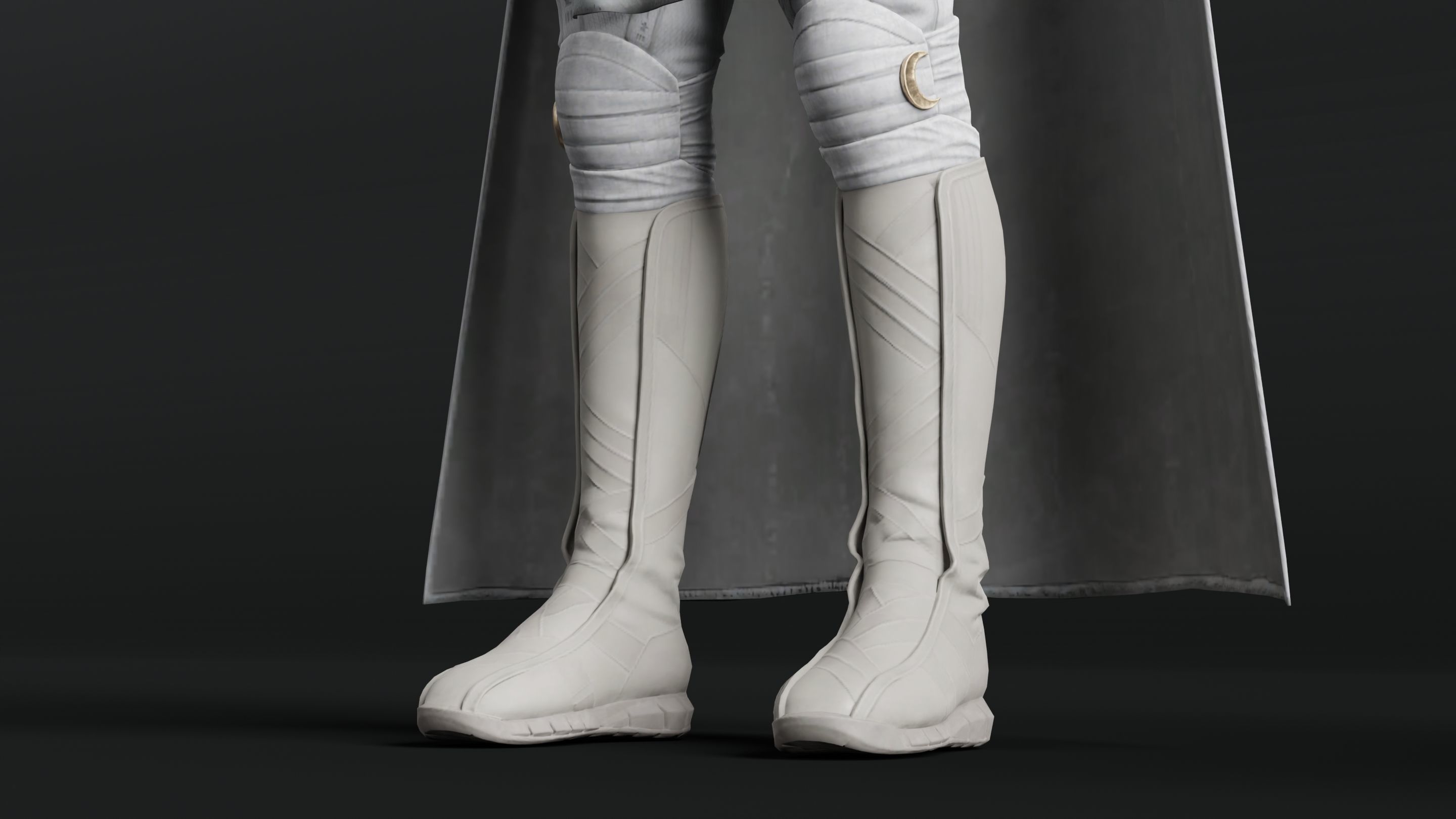 3D model Moon Knight IK RIGGED VR / AR / low-poly | CGTrader