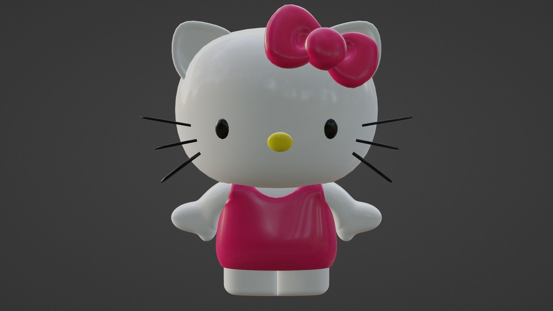 Hello Kitty 3D model | CGTrader