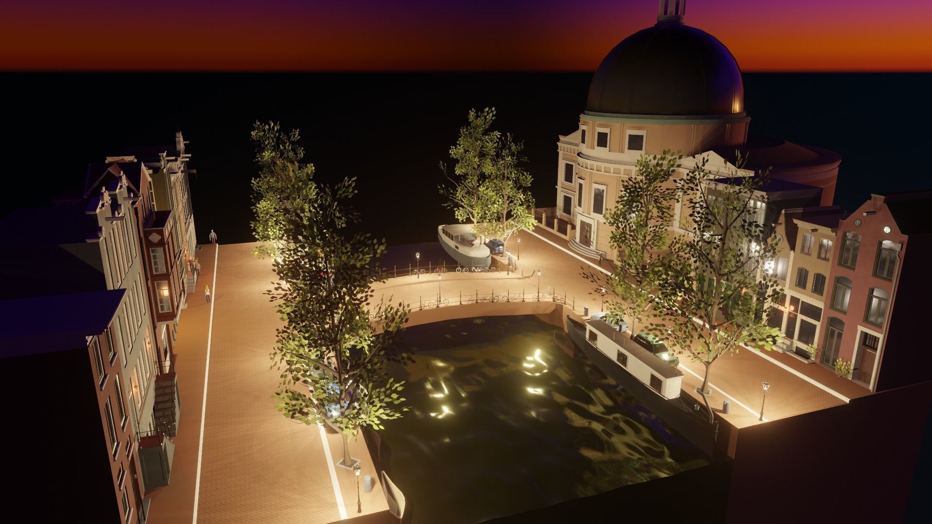 3D Model Collection Low Poly city pack VR / AR / low-poly | CGTrader