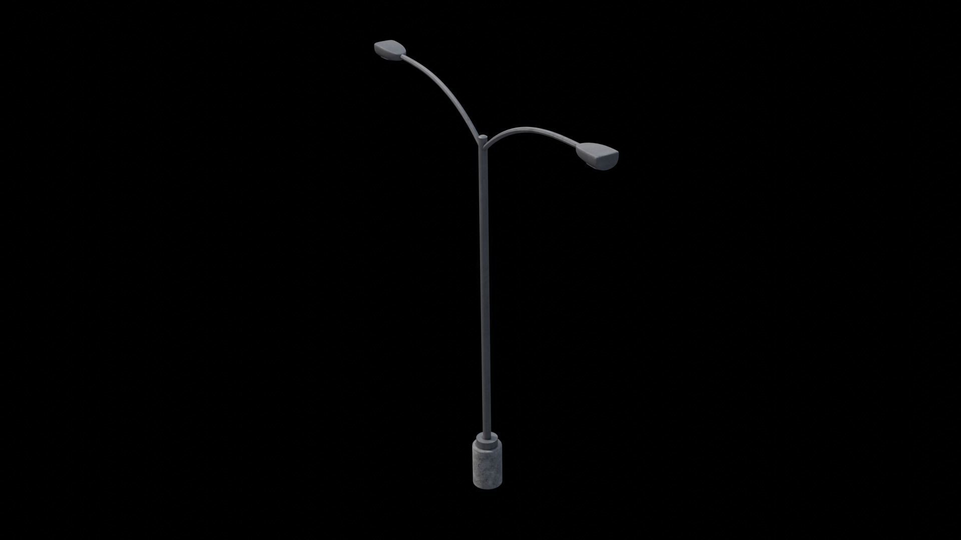 3D model Urban Street Light Pack with 4K Texture Sets VR / AR / low ...