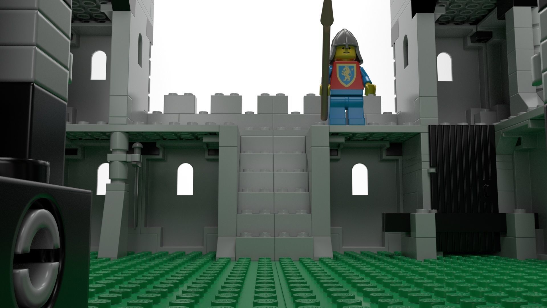 Lego Kings Castle 3D model | CGTrader