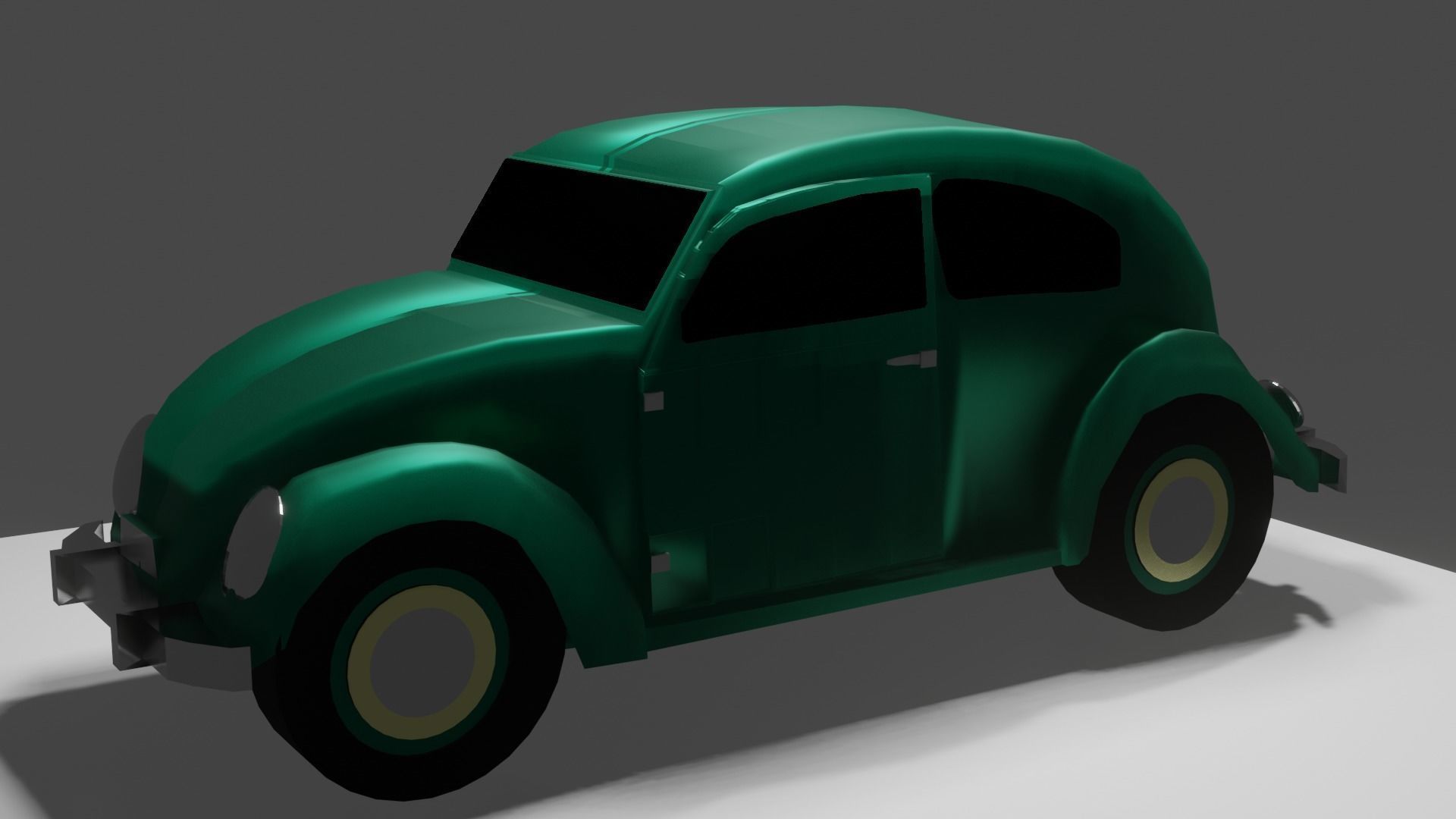 the Beetle volkswagen free VR / AR / low-poly 3D model | CGTrader